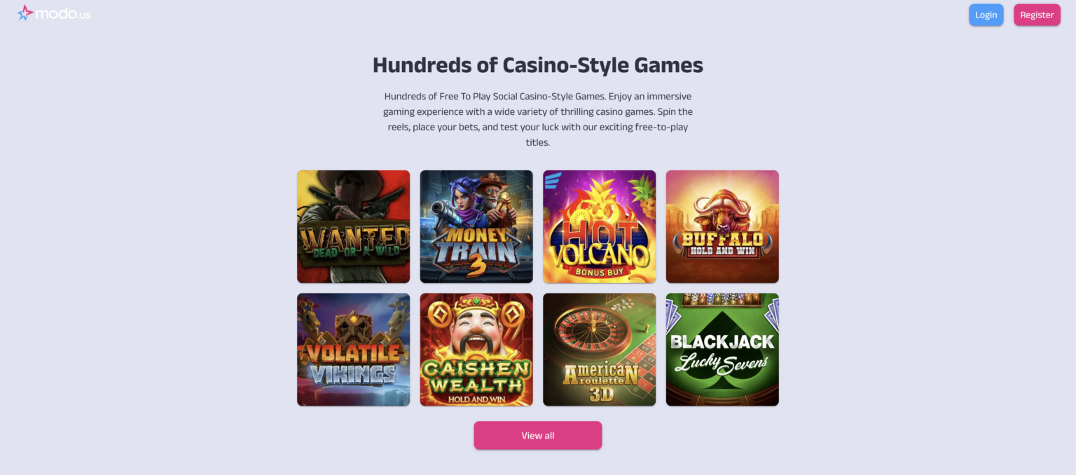 Modo.us Social Casino Review 2024 | Our Analysis & Ratings